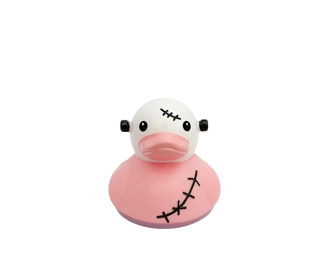 Pink Frankenstein Themed Rubber Duck Ducks - Halloween Trick or Treat ...