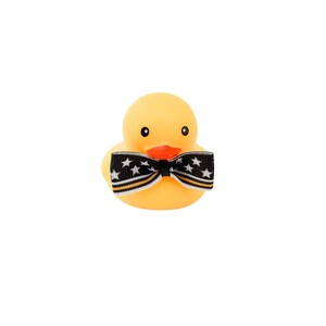 Dispatcher Themed Yellow Rubber Duck Ducks - Thin Gold Line Bow Tie ...