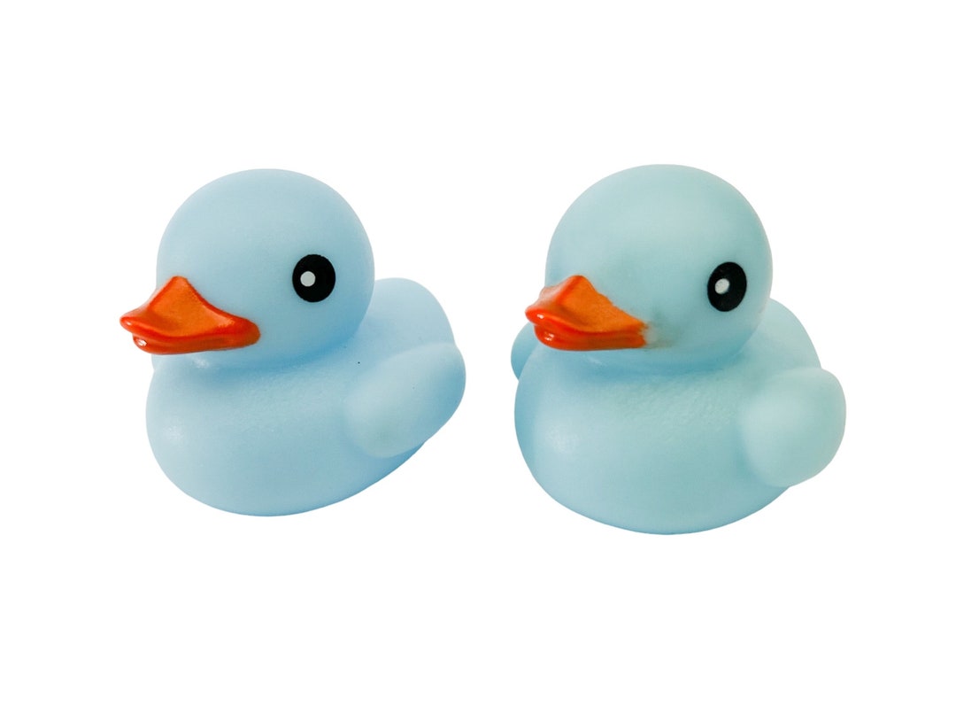Light Blue Themed Rubber Duck Ducks Individual or Pack of 2 - Etsy