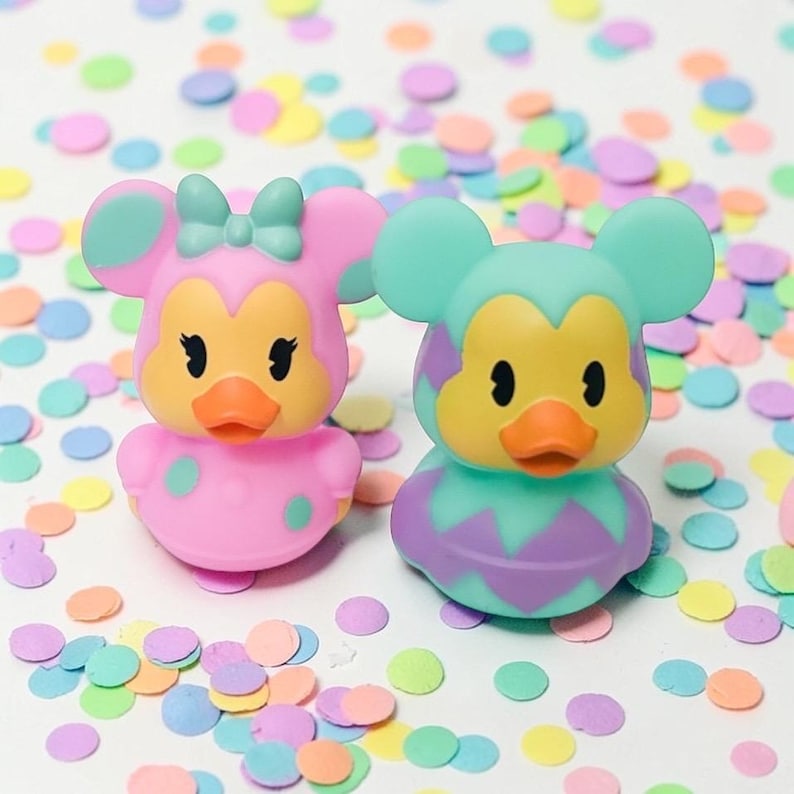 Springtime Character M Mouse Themed Yellow Rubber Duck Ducks - Costume ...