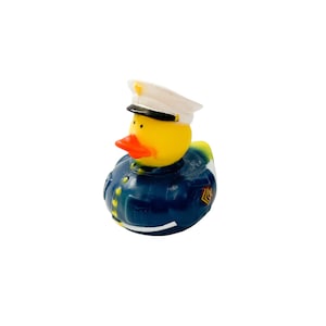 Military Uniform Themed Yellow Rubber Duck Ducks - Blue White Tan ...