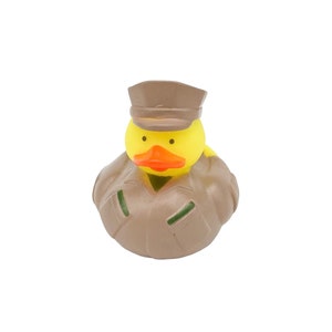 Military Themed Yellow Rubber Duck Ducks - Gray Green Tan - Individual ...