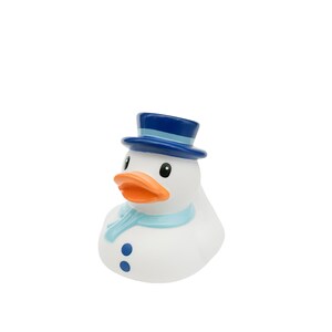 Christmas Winter Holiday Snowman Themed Yellow Rubber Duck Hat Ducks ...