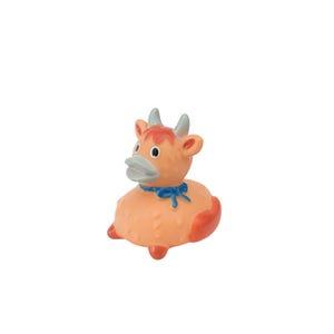 Highland Cow Themed Rubber Duck Ducks - Brown Tan Black - Farmer ...