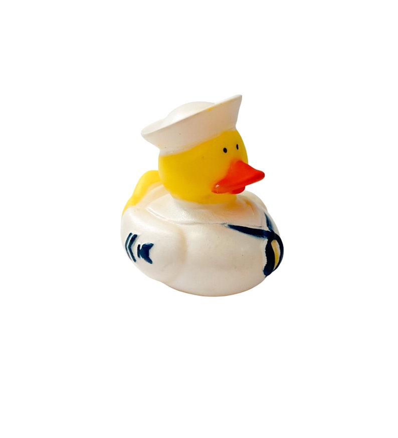 Military Uniform Themed Yellow Rubber Duck Ducks - Blue White Tan ...