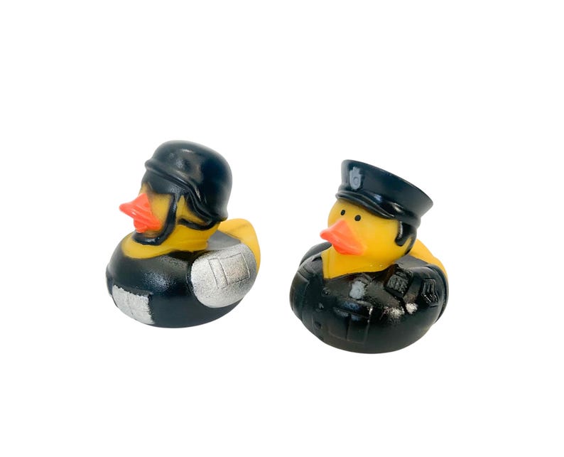 Police Officer Law Enforcement Themed Yellow Rubber Duck Ducks - Swat ...