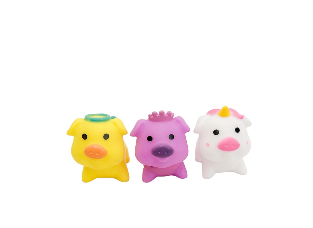 Super Cute Pig Themed Rubber Duck Ducks - Farm Barn Animals ...