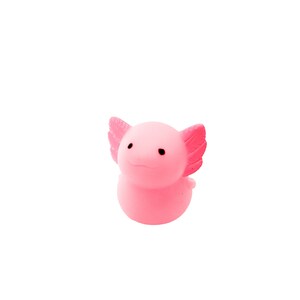 Axolotl Themed Rubber Duck Ducks - Pink Purple Blue Green - Individual ...