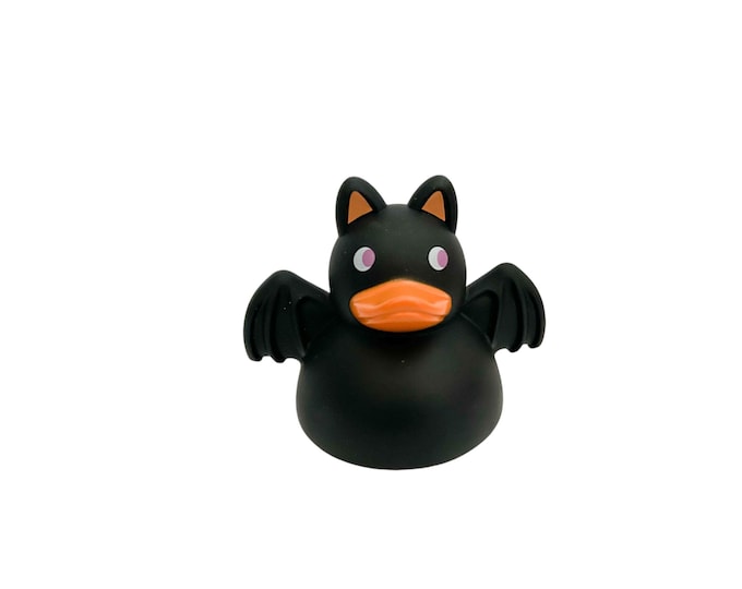 Spooky Black Bat Themed Rubber Duck Ducks - Halloween Trick or Treat ...