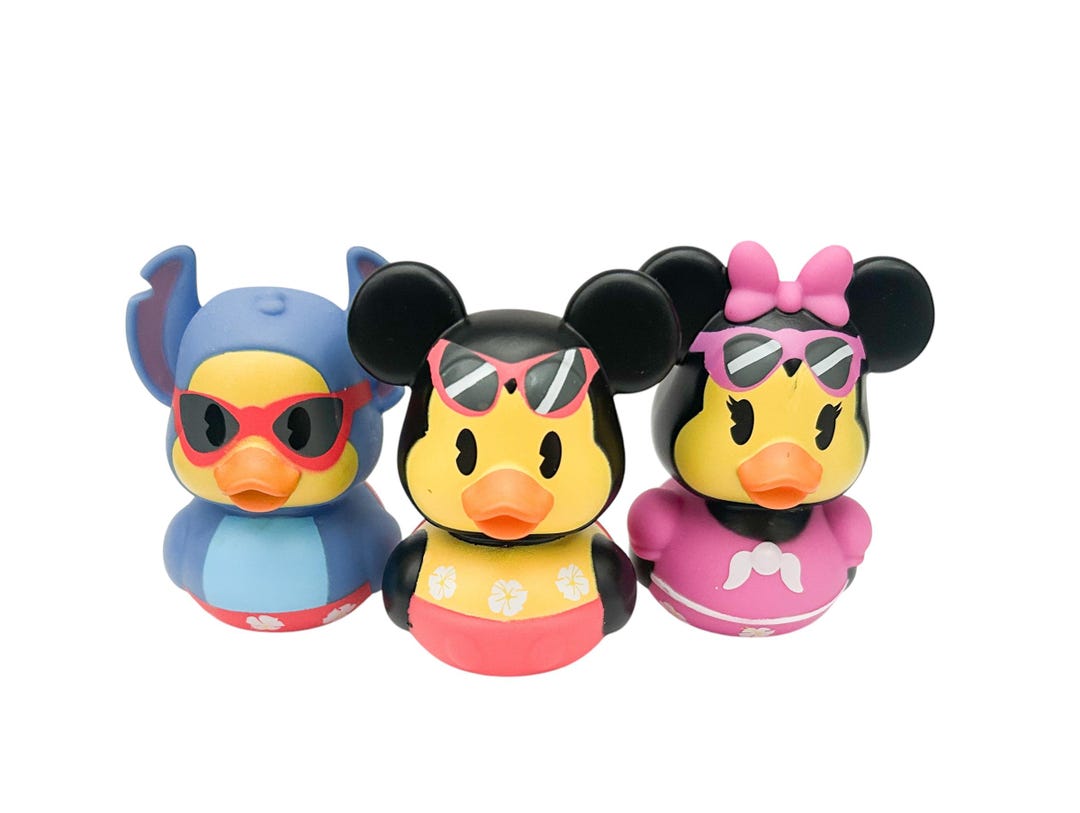 Summer Character M Mouse Themed Yellow Rubber Duck Ducks - Costume ...