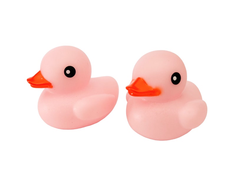 Light Pink Themed Rubber Duck Ducks Individual or Pack of 2 - Etsy