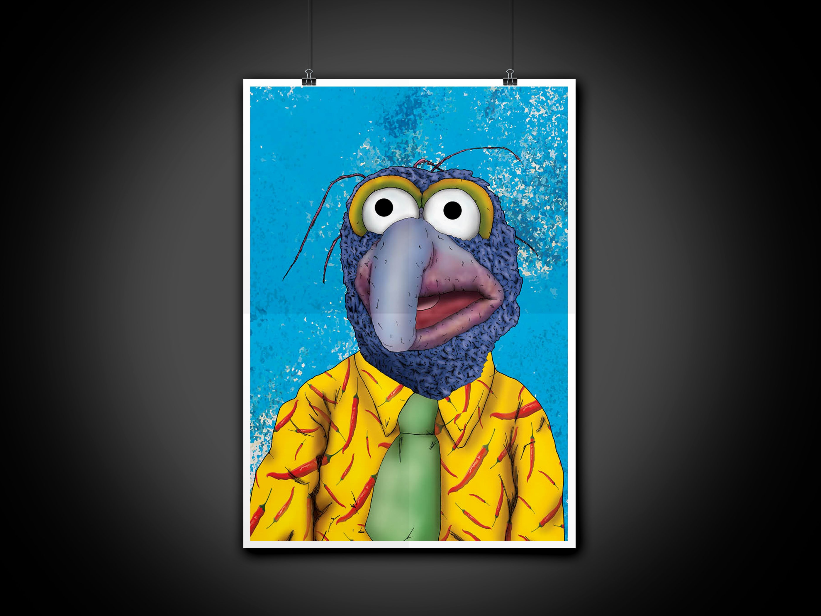Gonzo Muppet Face