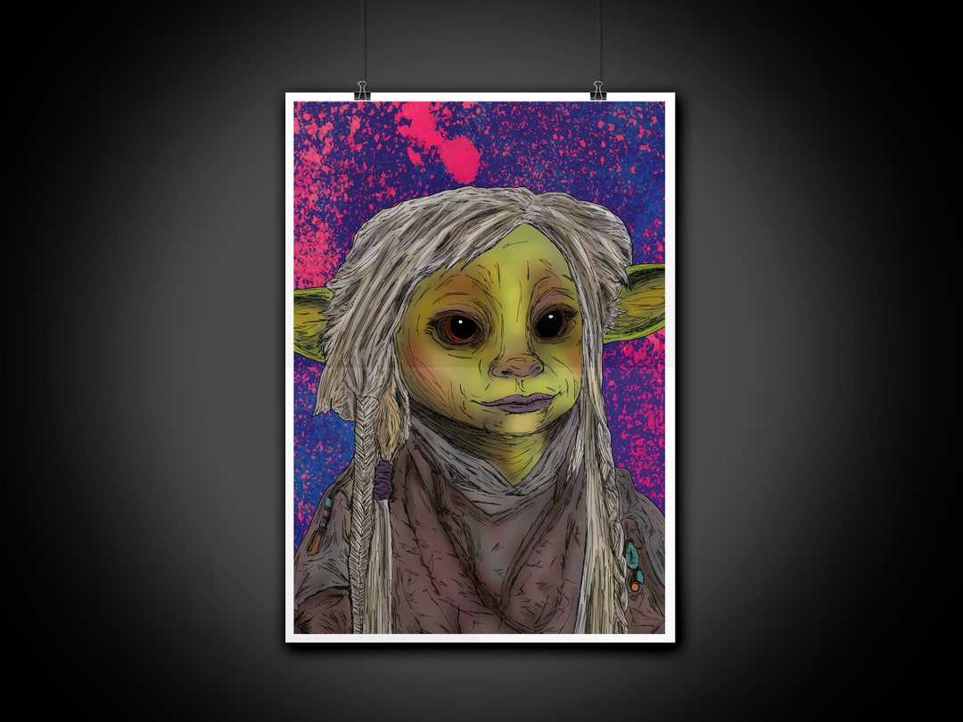 Deet Color Portrait Art Illustration Print - Etsy