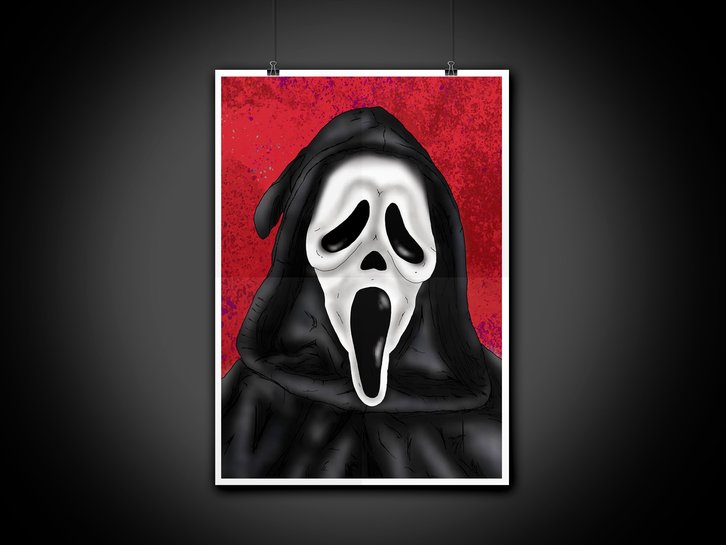 Scream Ghostface Art