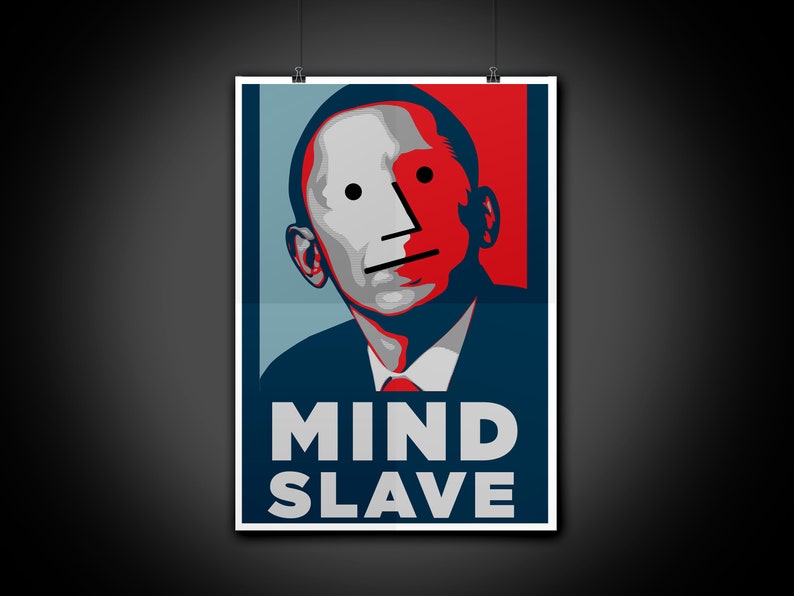 NPC Obama (non-playable Character) Art Illustration Print - Etsy