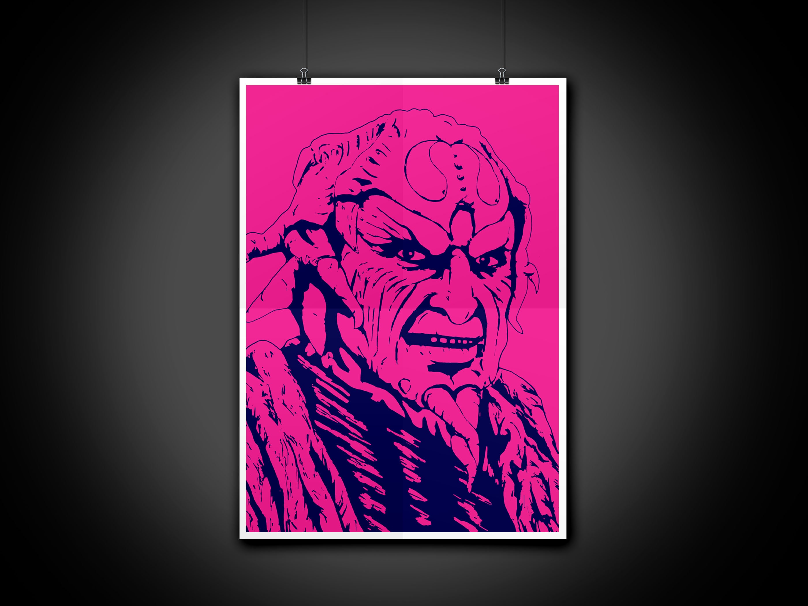 Ivan Ooze Power Rangers Color Portrait Art Illustration Print - Etsy
