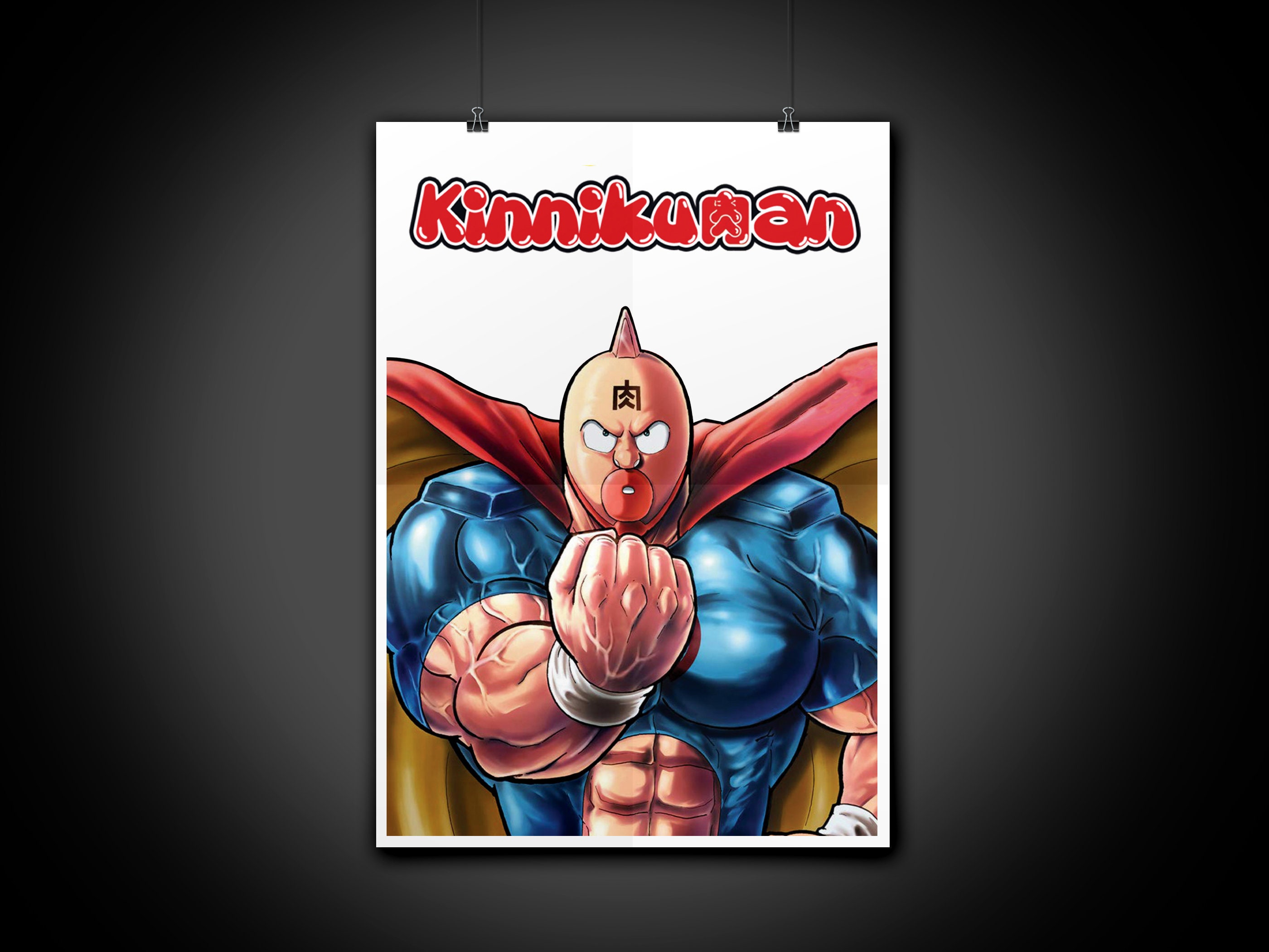 Kinnikuman Ultimate Muscle Color Portrait Art Illustration Print Wall ...