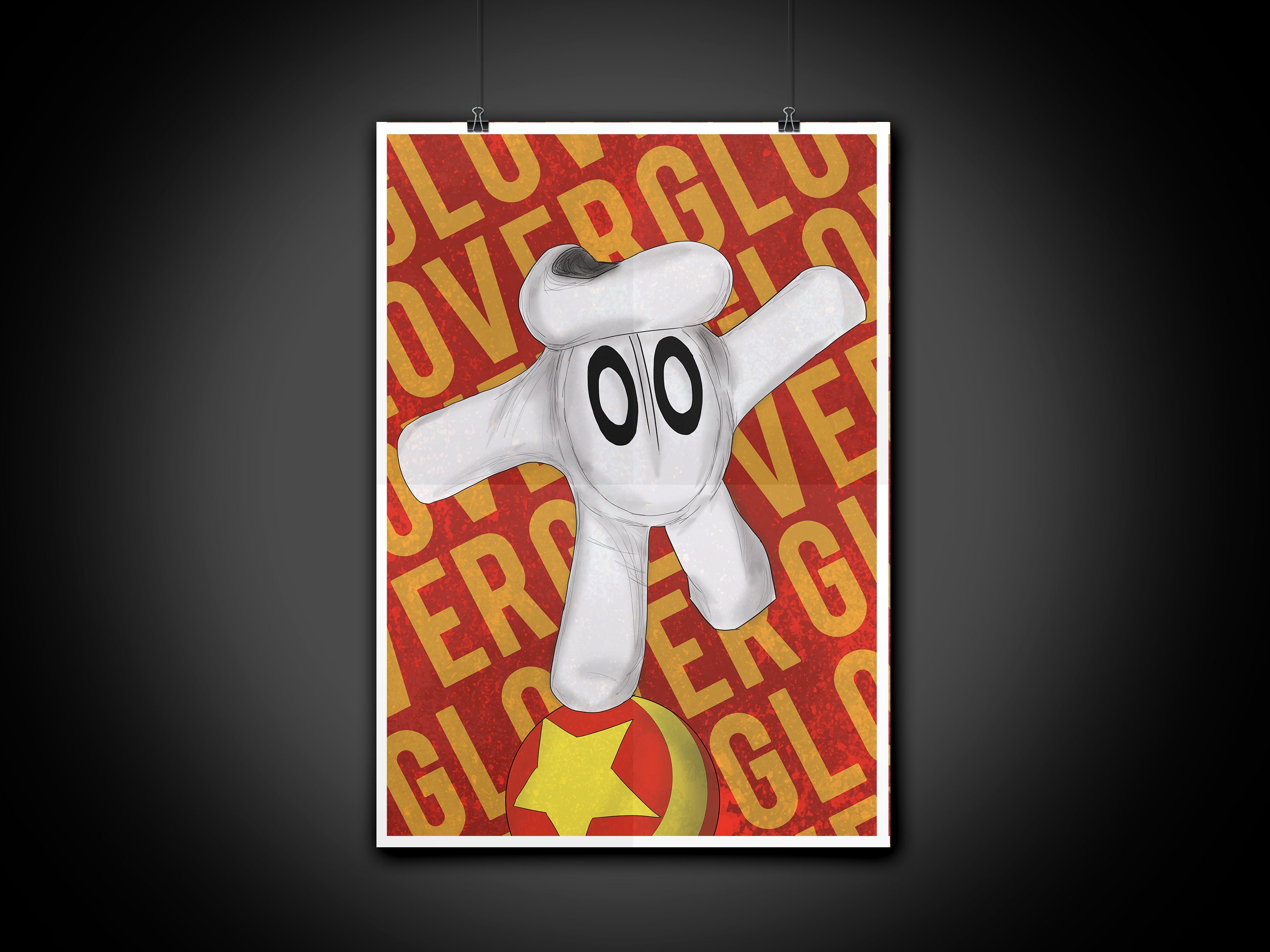 Glover Color Portrait Art Illustration Print - Etsy