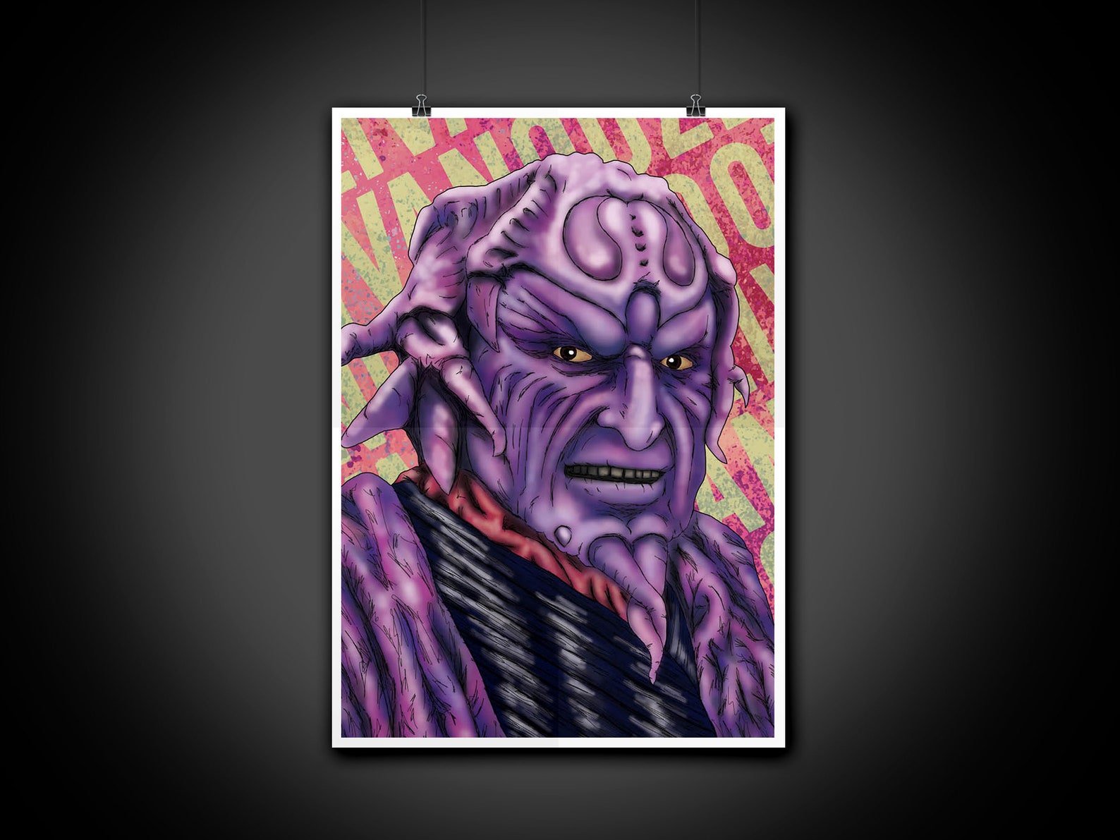 Ivan Ooze Power Rangers Color Portrait Art Illustration Print - Etsy