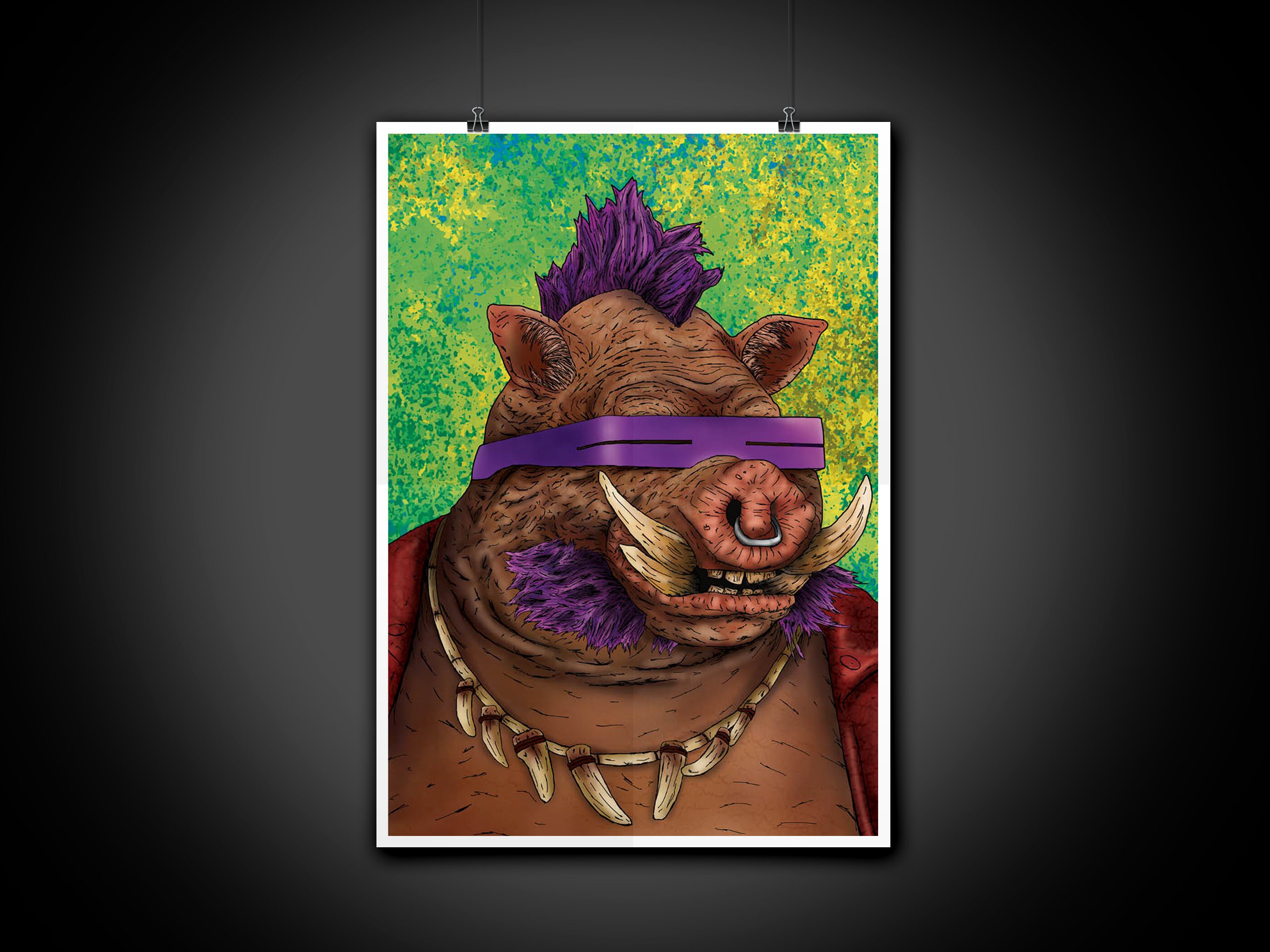 The Three Ninja Pigs Coloring