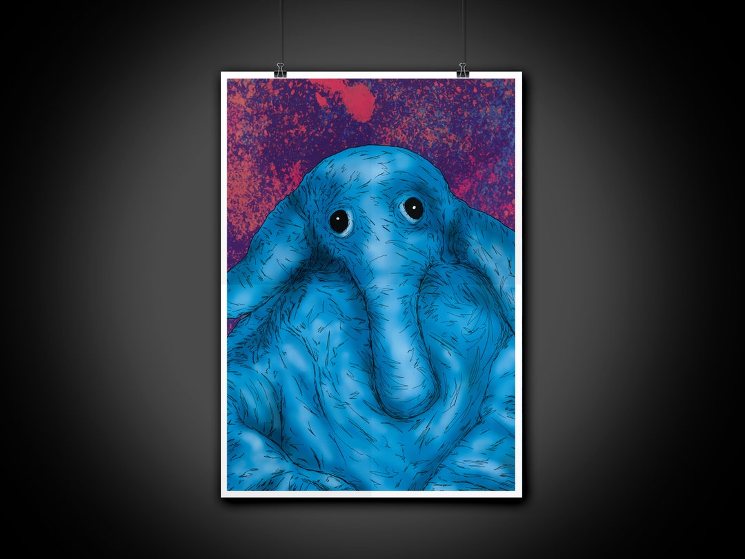Max Rebo Color Portrait Art Illustration Print - Etsy