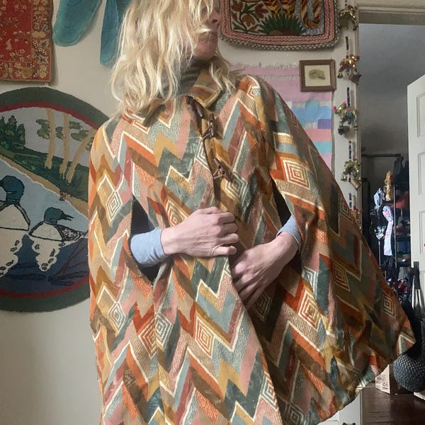Boho Cape - Etsy