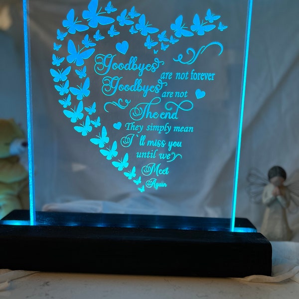 Acrylic Engraved Led - Etsy