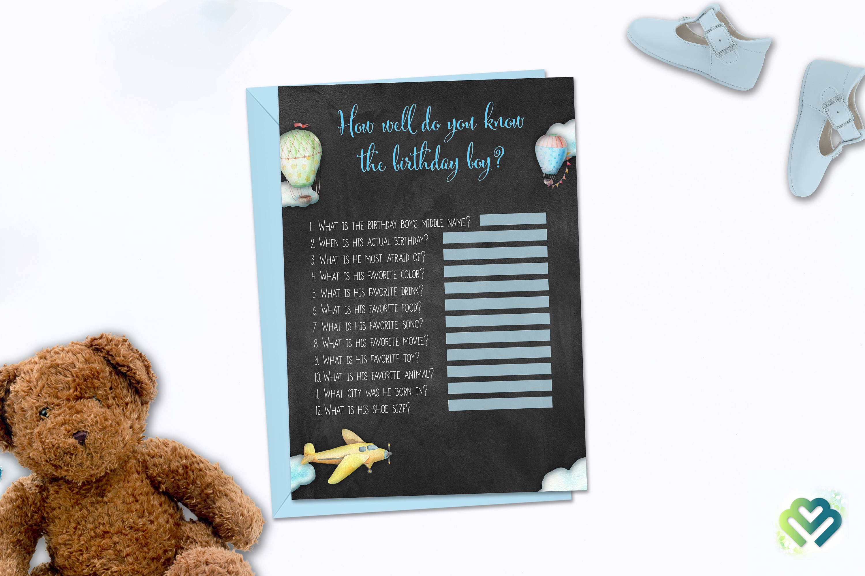 How Well Do You Know Birthday Boy Party Game Boy's Birthday Games Hot ...