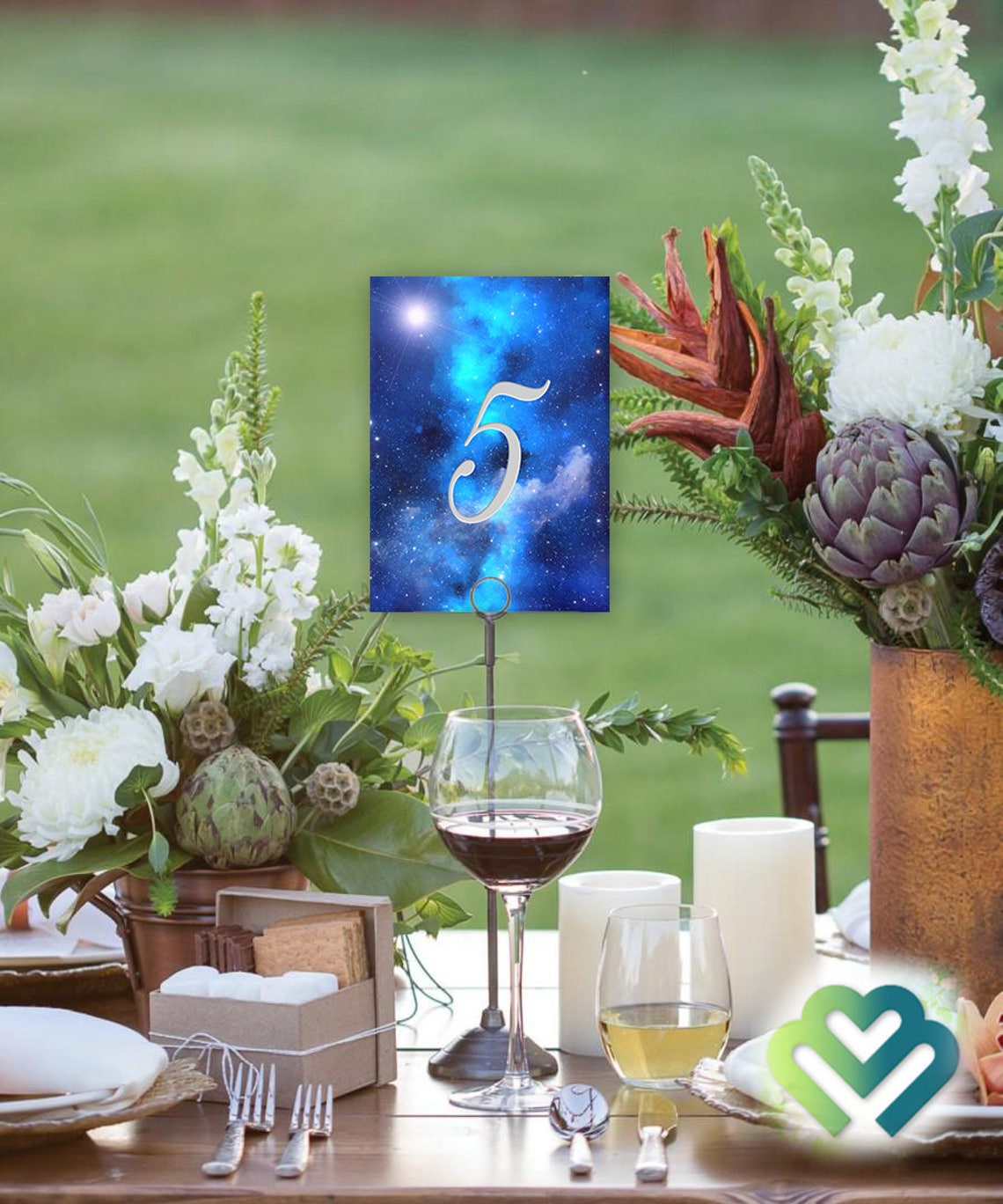 Starry Night Wedding Welcome Sign Blue Night Wedding Reception - Etsy