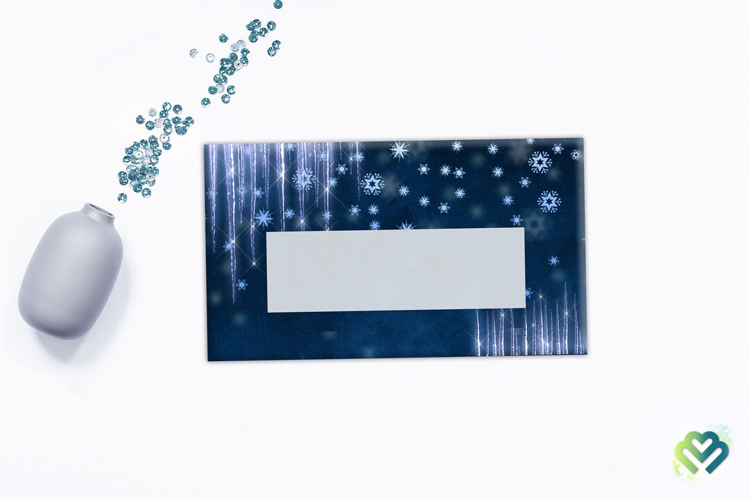 Winter Wedding Name Cards Single Name Cards Place Cards Wedding ...