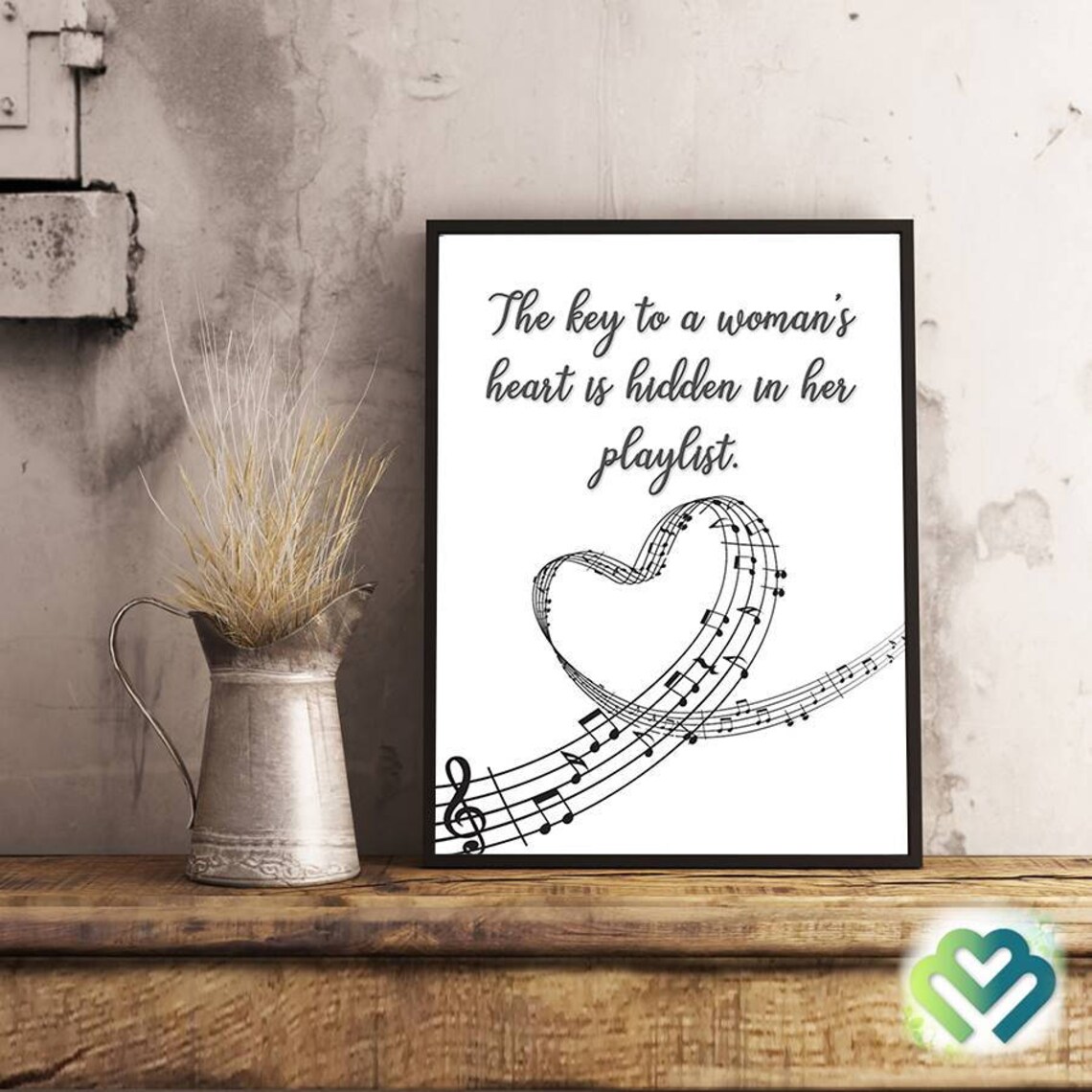 Inspirational Quote Decor Valentine Gift Idea Digital Download - Etsy