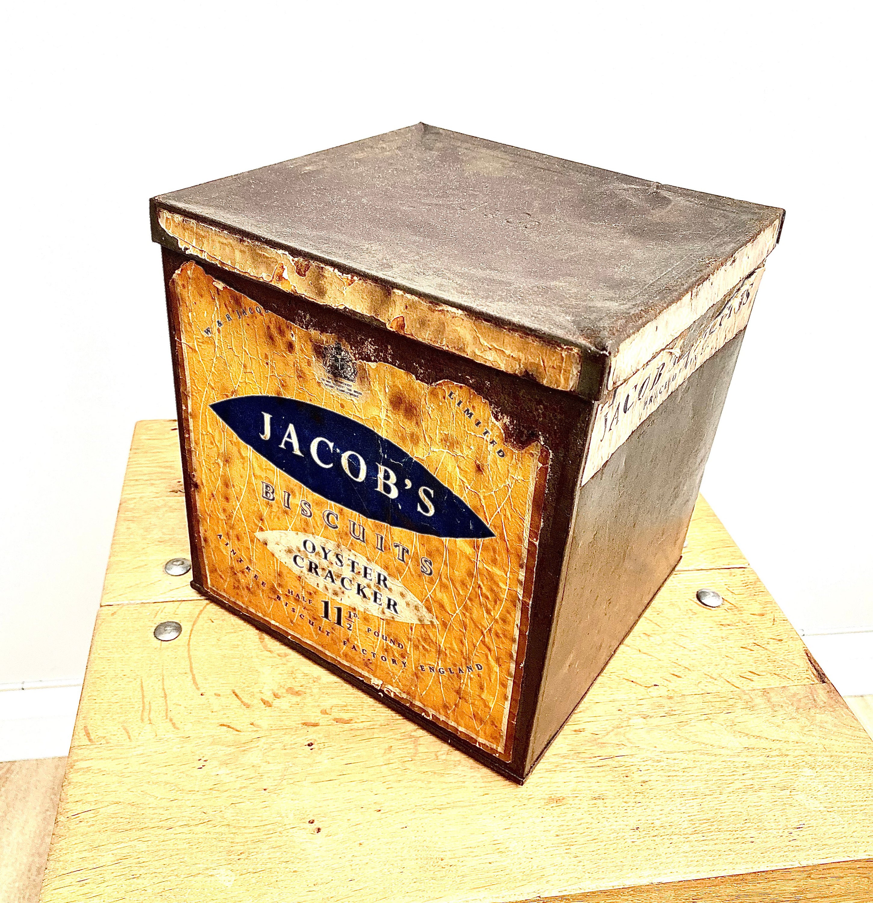 Vintage Jacobs Biscuits Advertising Tin - Etsy