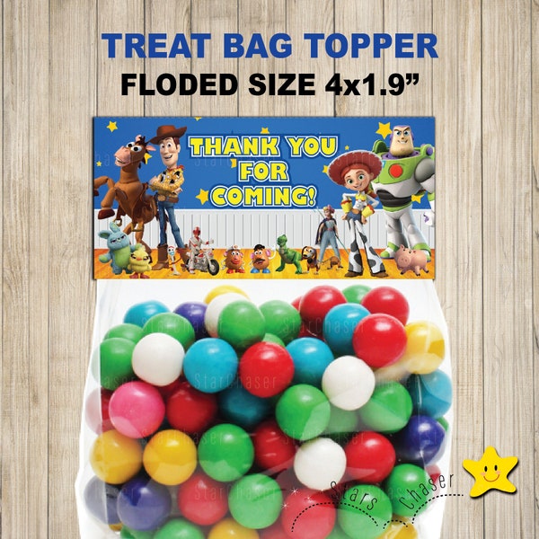 Goody Bag Topper - Etsy