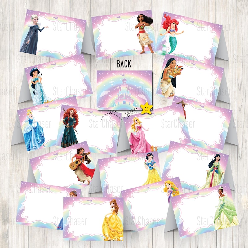 Princess Labels - Etsy