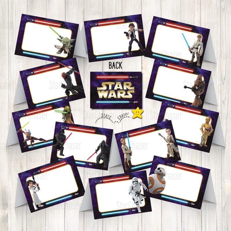 Starwars Food Labels - Etsy