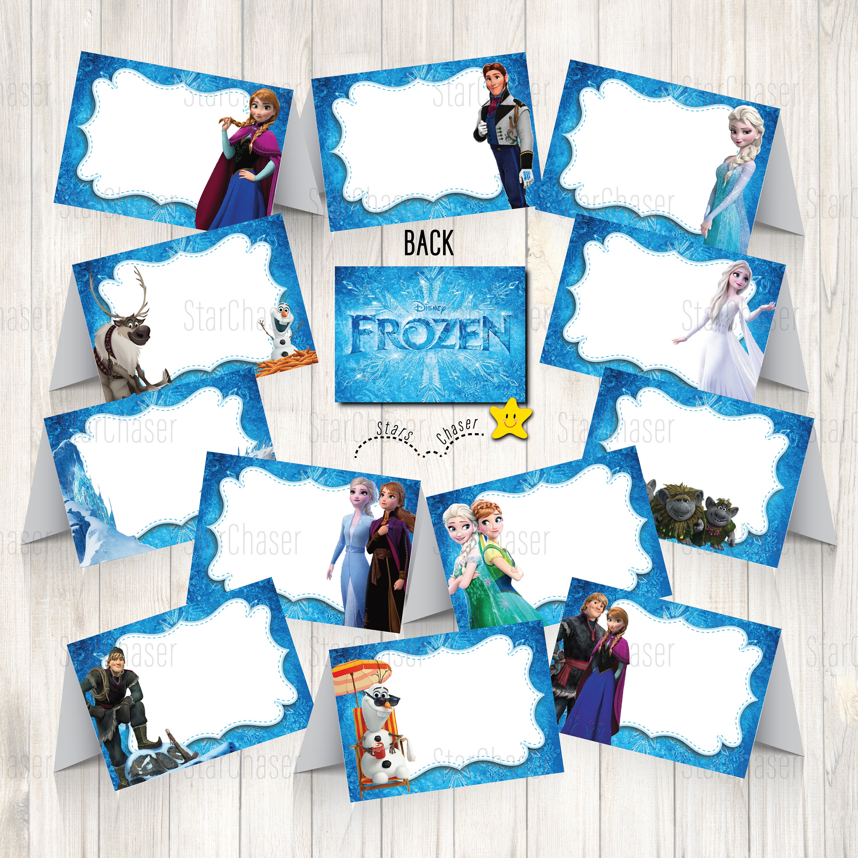 Free Frozen Printables Food Labels