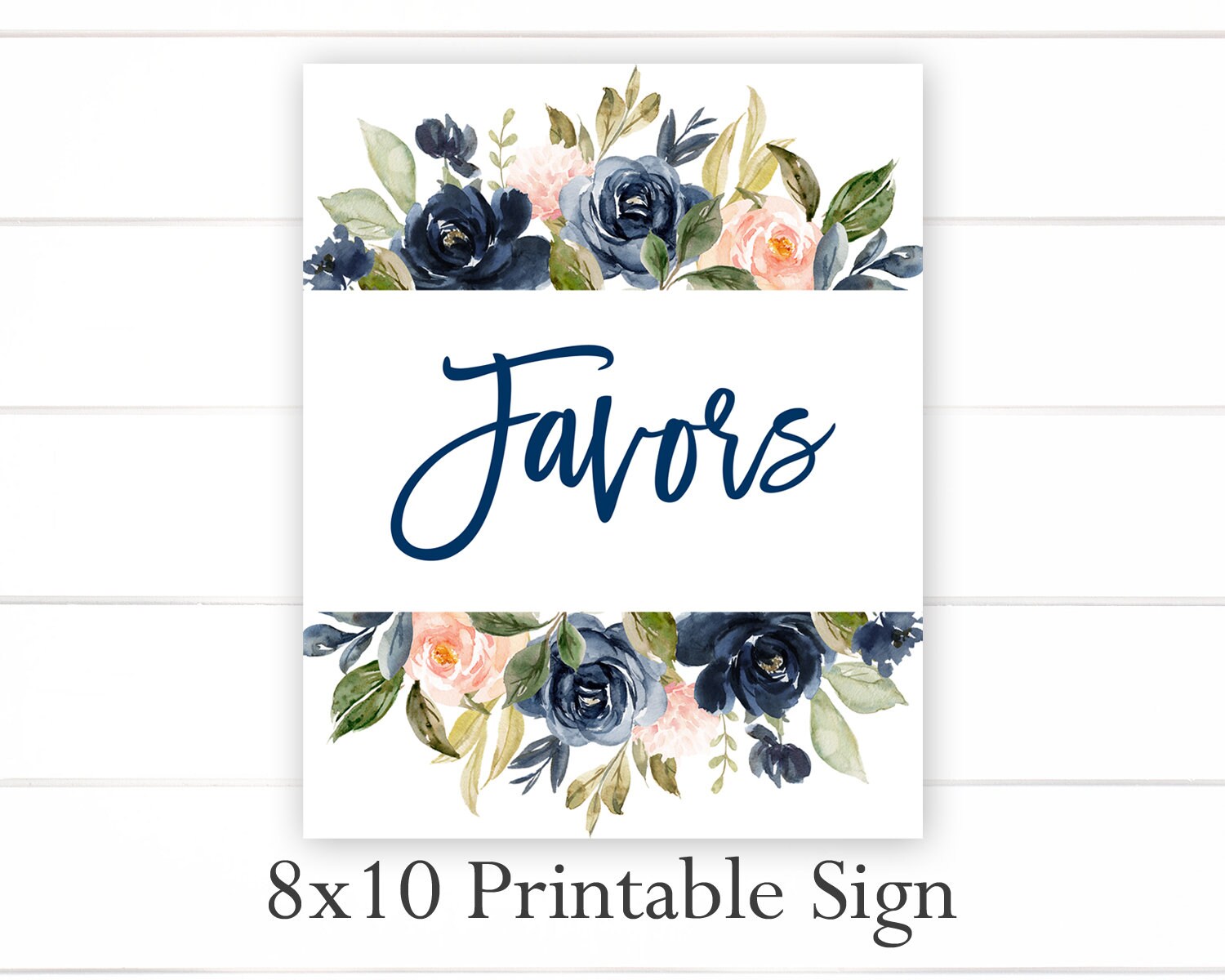 Favor Table Sign Baby Shower Favors Sign Printable Baby | Etsy