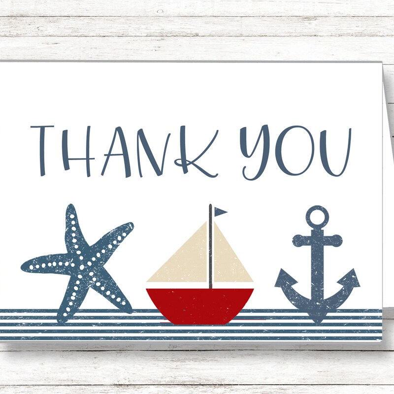 Nautical Thank You - Etsy