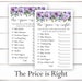 Purple Baby Shower Games, Floral Baby Shower Games, Predictions for ...