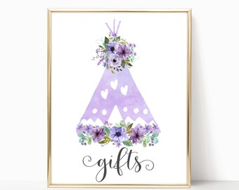 Lavender baby shower | Etsy