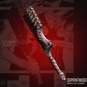 Festering Life Sword Blade Crused Tool Weapon - Jujutsu Cosplay Kaisen ...