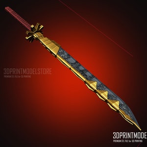 Jujutsu Cosplay Dragon-bone Cursed Tool Maki Weapon 3D Print Model ...