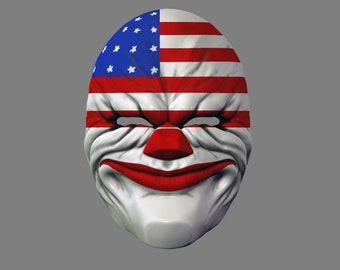 Payday 2 Dallas Mask - Etsy