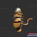 Swole Tiger Muscle Tiger STL File 3D Print Model - Etsy