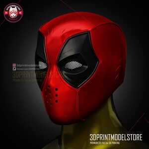 Deadpool Mask Shell Face and Wolverine Cosplay Helmet Marvel Halloween ...