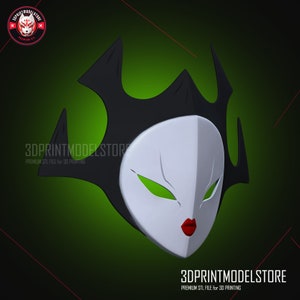 Fanart Samurai Zack Ashi Mask - 3D Print Model - STL File for Cosplay ...