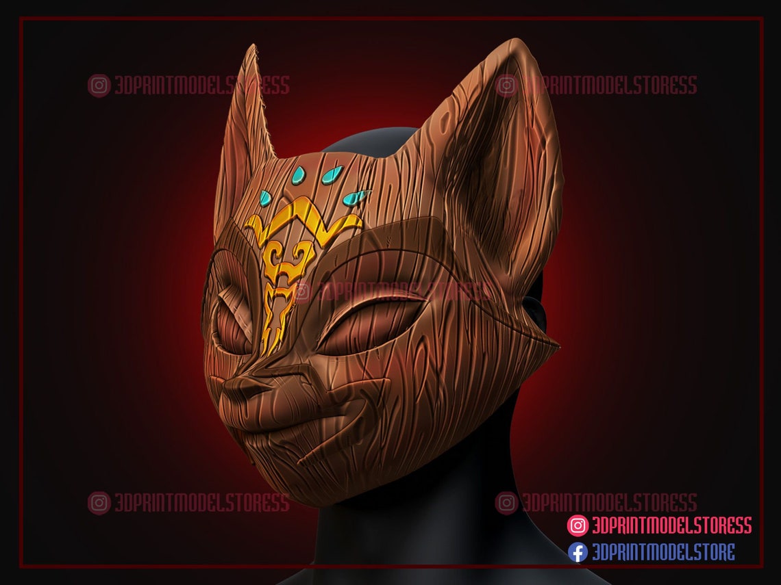 Kena Bridge of Spirits Taro Mask Bug STL Files for 3D - Etsy