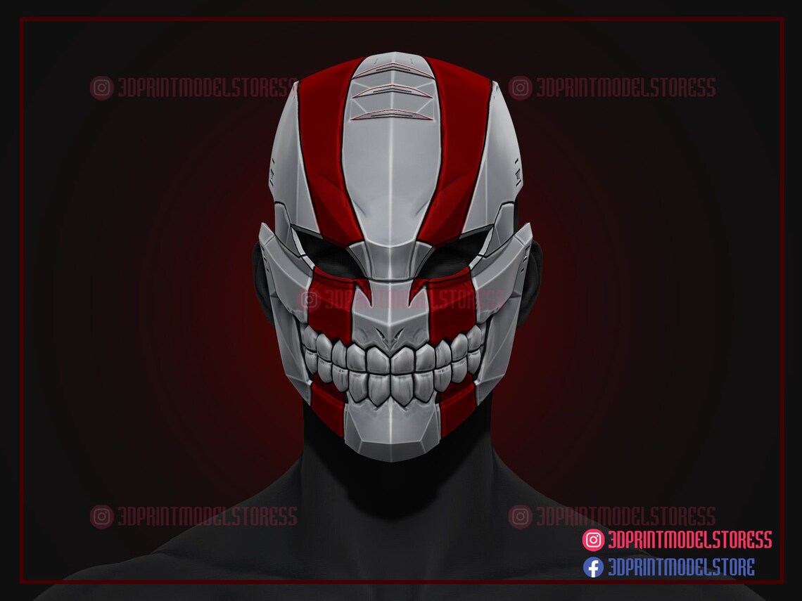 Hollow Mask Halloween Costume Custom Cosplay Mask STL | Etsy