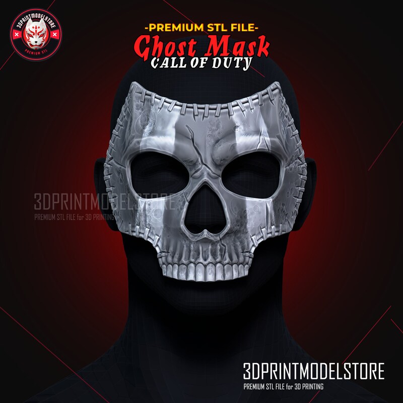 Call of Duty Ghost Mask - Etsy