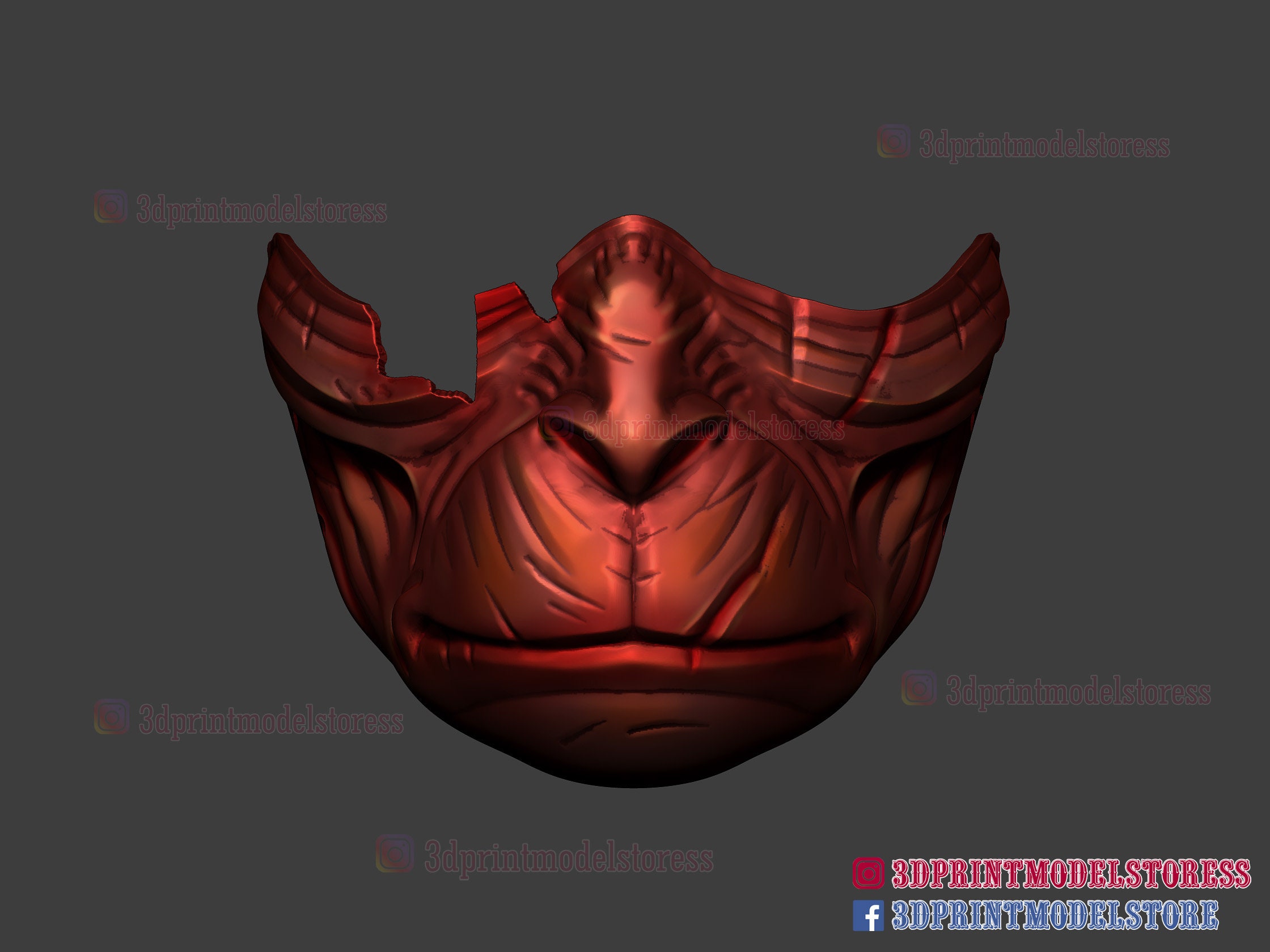 Sacred Samurai Cosplay Mask Halloween Costume Inspired - Etsy